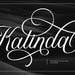 Kalinda Elegant Script Font: Luxury Wedding Calligraphy - Etsy
