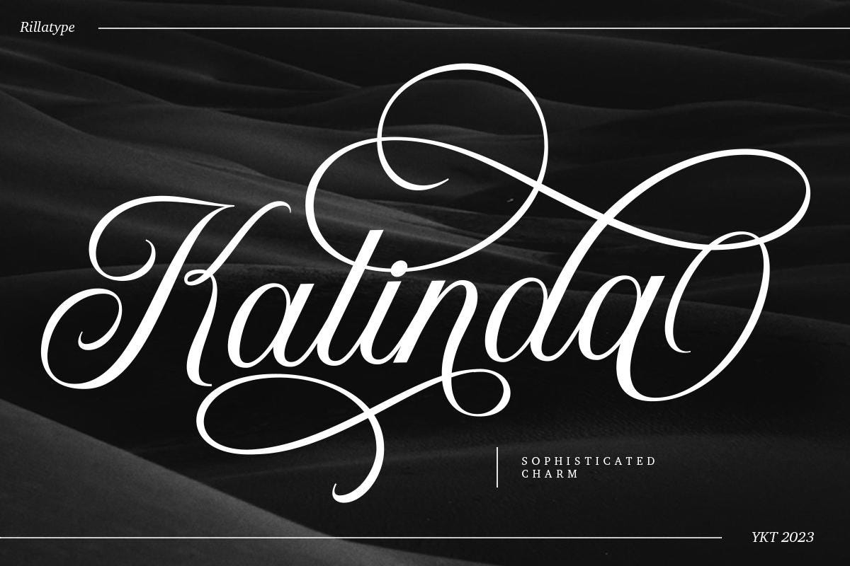 Kalinda, Elegant Script, Wedding Font, Script, Elegant, Wedding Font ...