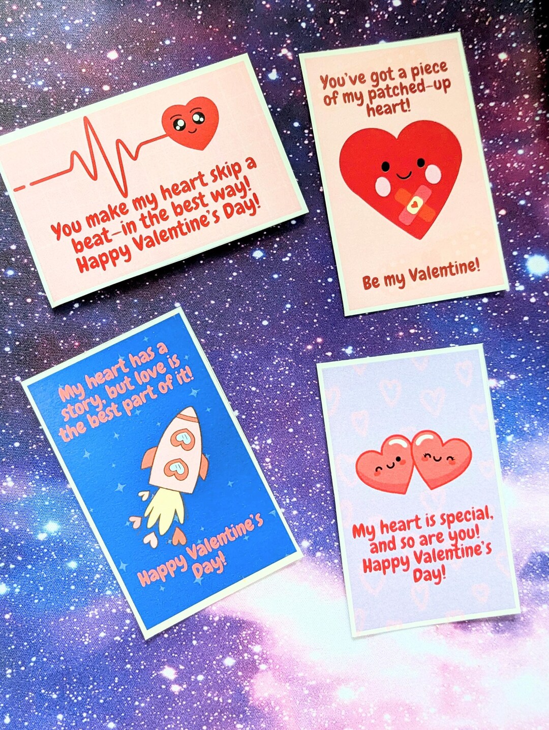 CHD Valentines Day Classroom Cards - Etsy