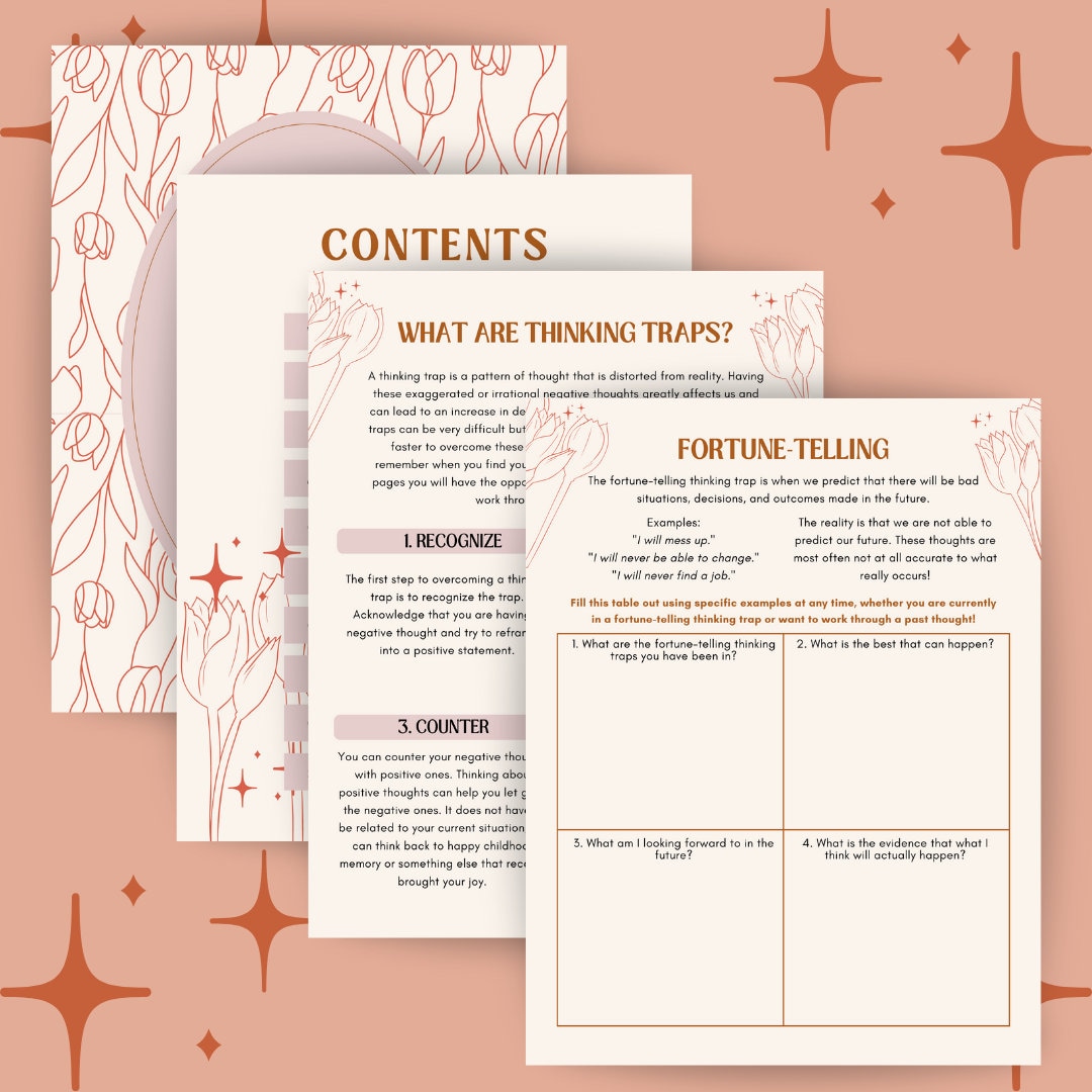 Thinking Traps Workbook A Guide to Understanding Your Personal Traps ...