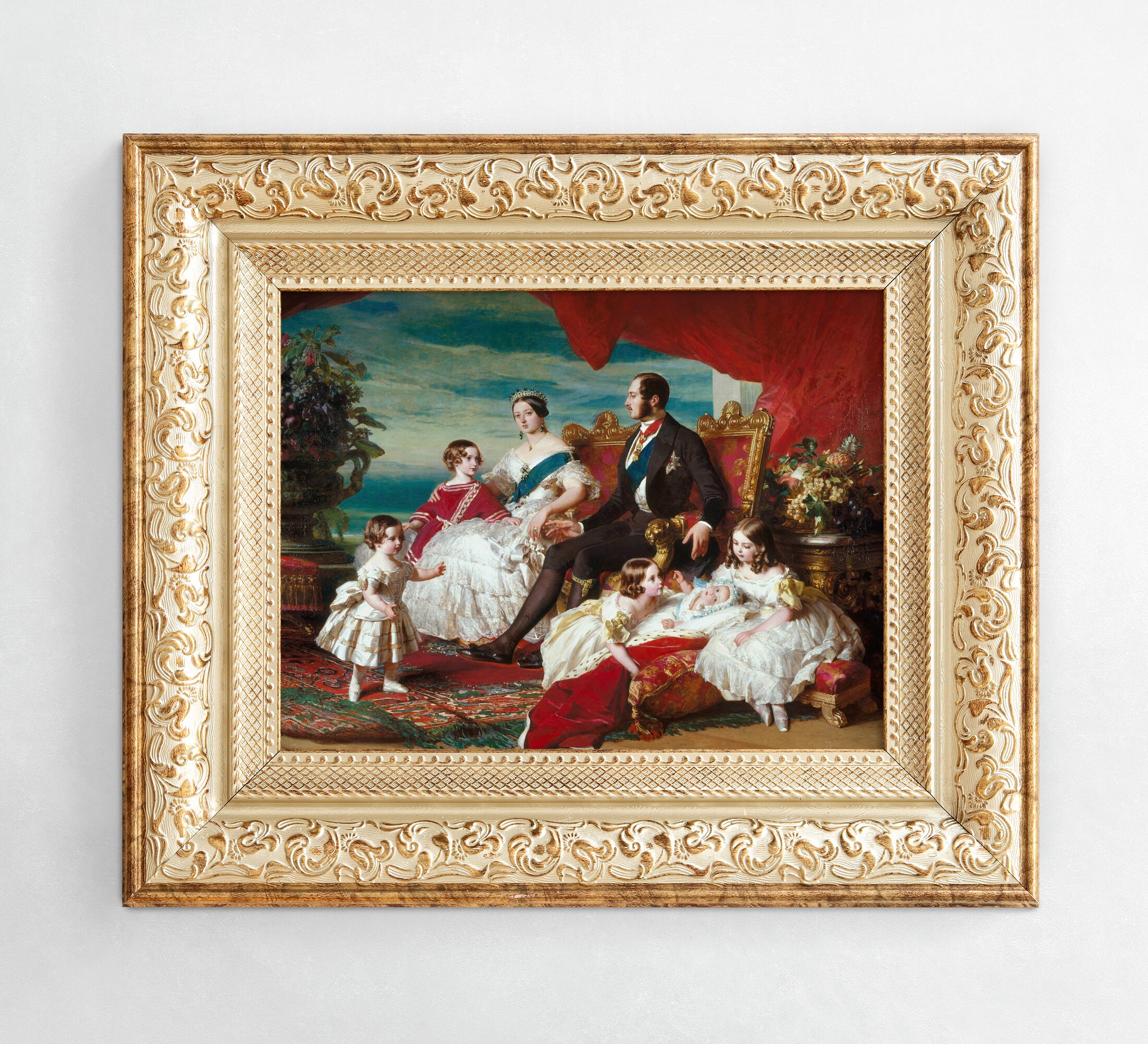 The Royal Family in 1846 | Franz Xaver Winterhalter | Romantic Queen ...