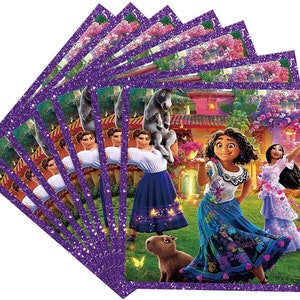 Encanto Disposable Tableware Party Decoration Balloons Dinnerware Set ...