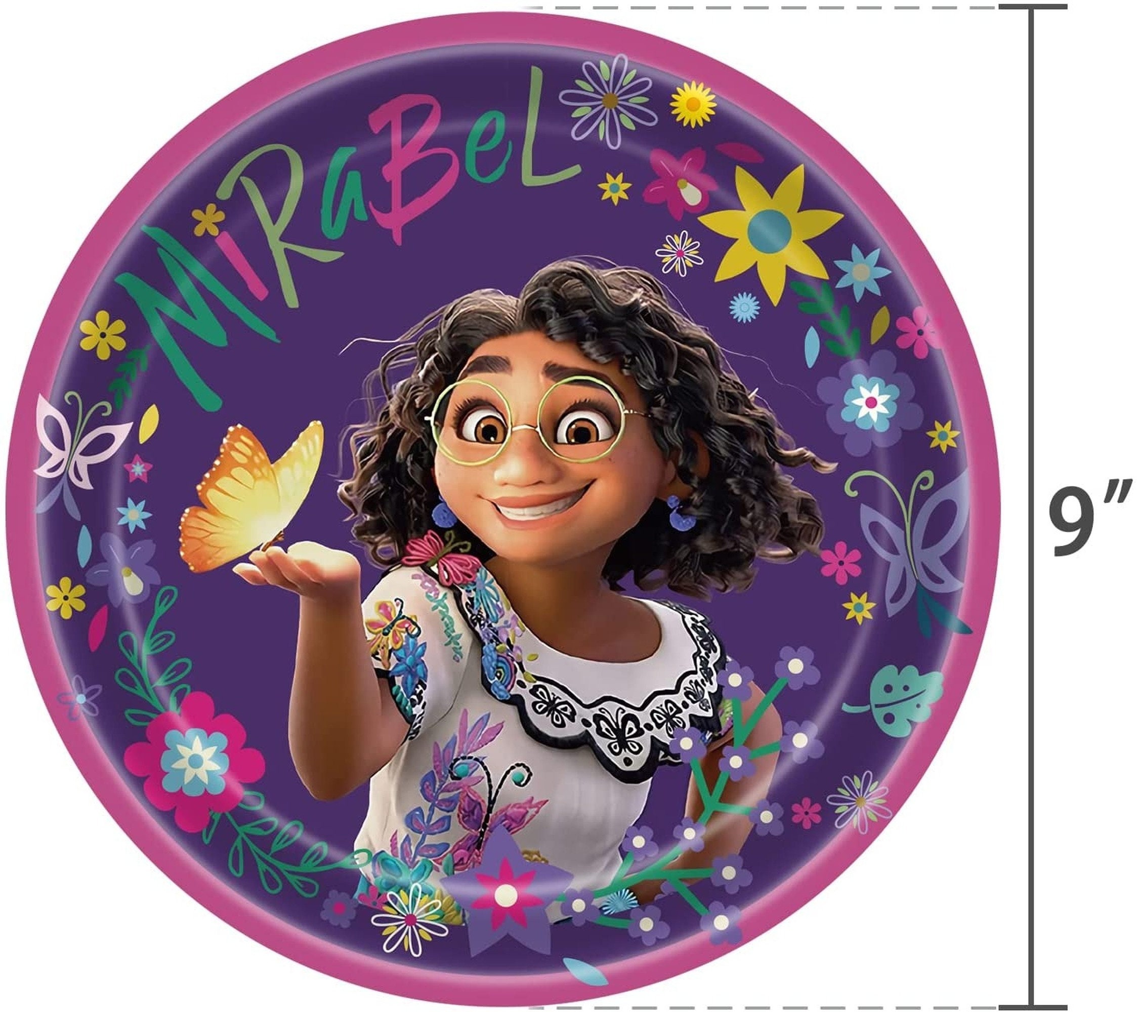 Encanto Disposable Tableware Party Decoration Balloons Dinnerware Set ...