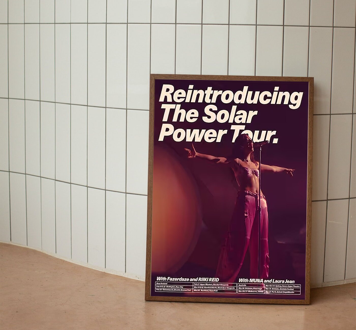 Lorde Tour 2023, Lorde Singer-songwriter Poster sold by Eldar Hairullin ...