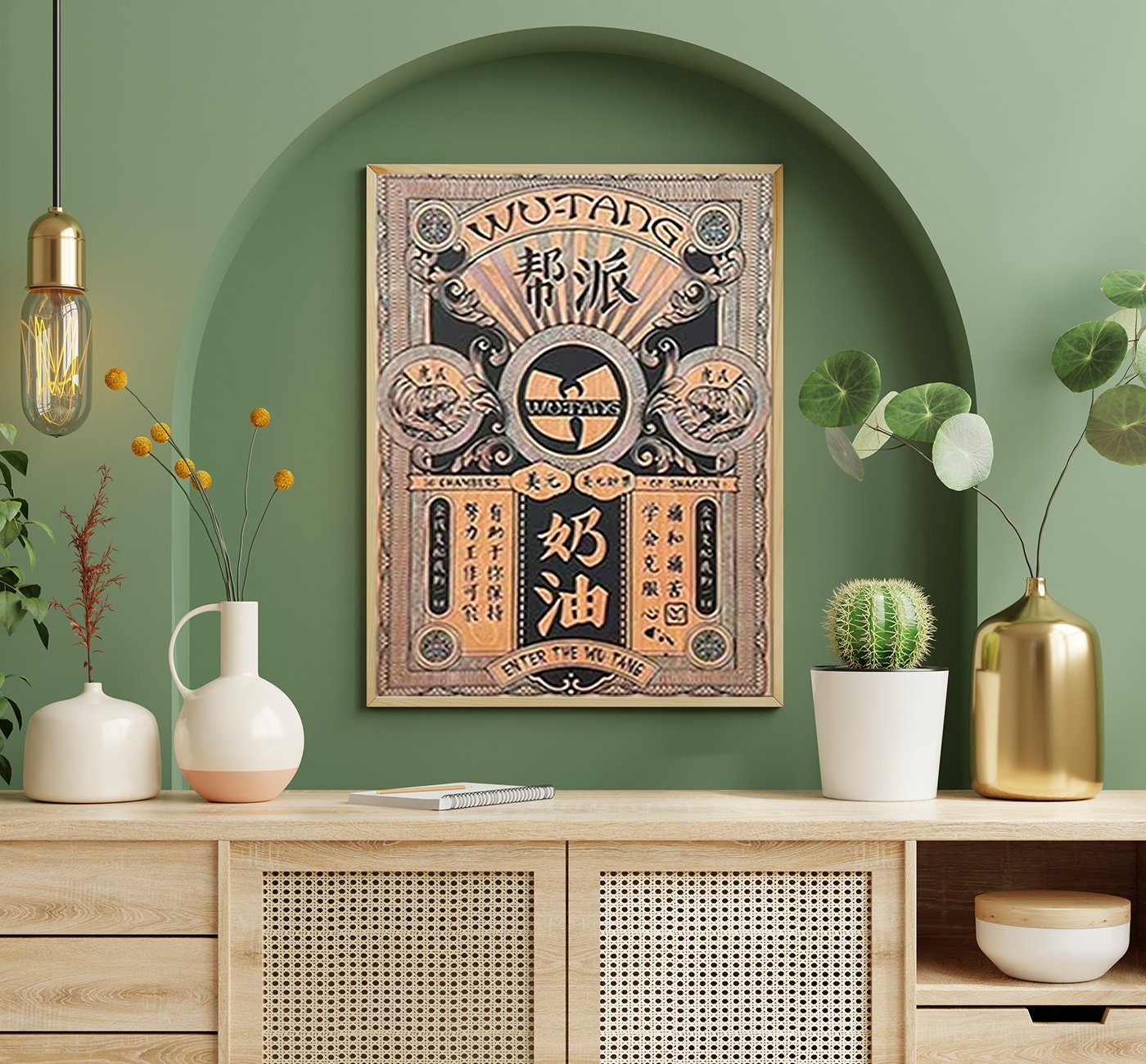 Wu-Tang Clan Tour 2023 Enter The Wu-Tang Poster