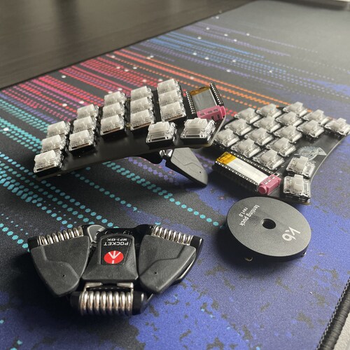 Sweep Low Profile Split Keyboard DIY Kit - Etsy