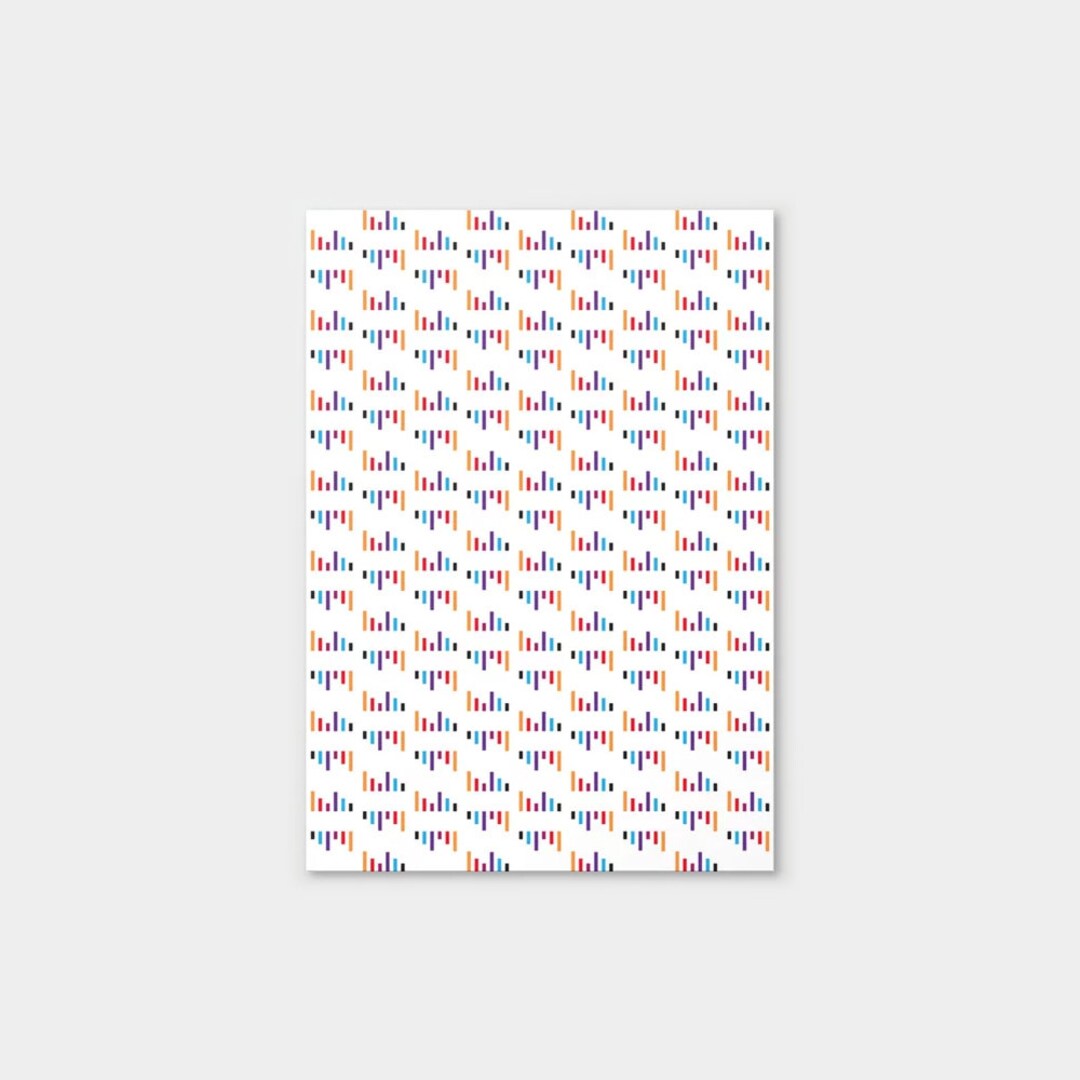 Parallel Lines Colourful 1 - Etsy