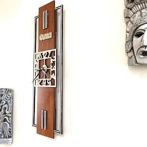 LED Multicolor Modern Rectangular Wall Clock - Etsy