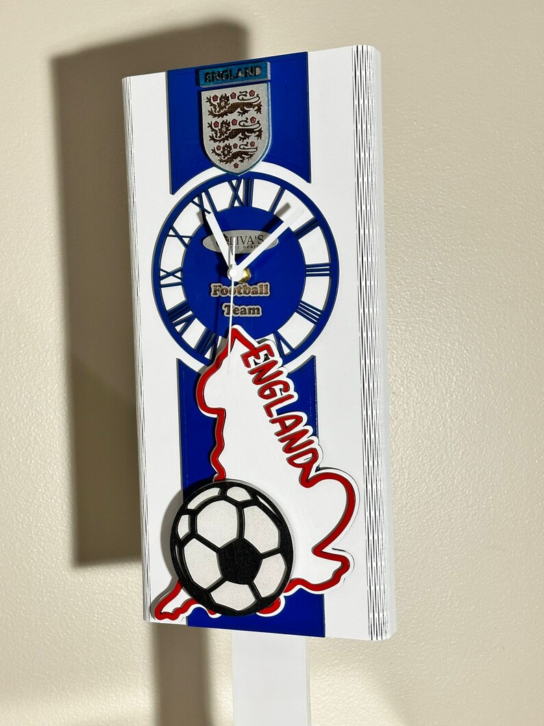 England Football Team Clock 2023 - Etsy