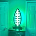 Palm Leaf Table LED Lamp - Etsy