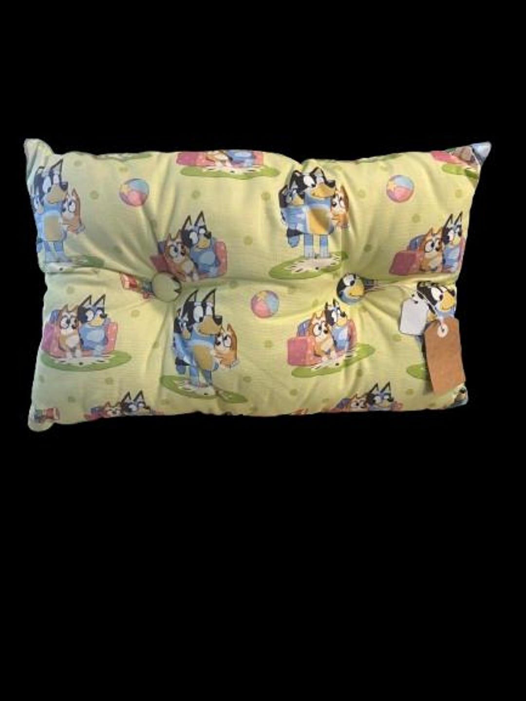 Bluey Childs Large Button Cushion - Etsy
