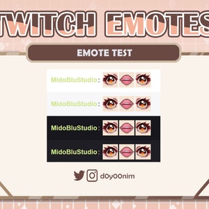 Twitch Meme Emote (3) | Brown Eyes, Fair Skin | Discord Emote | Emotes ...