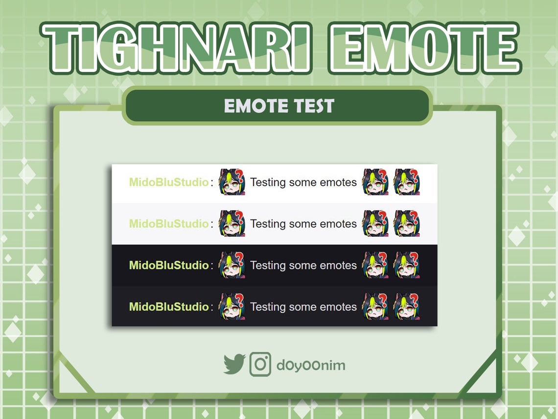 Tighnari Genshin Impact Emote Think / Twitch Emote / Discord Emote ...