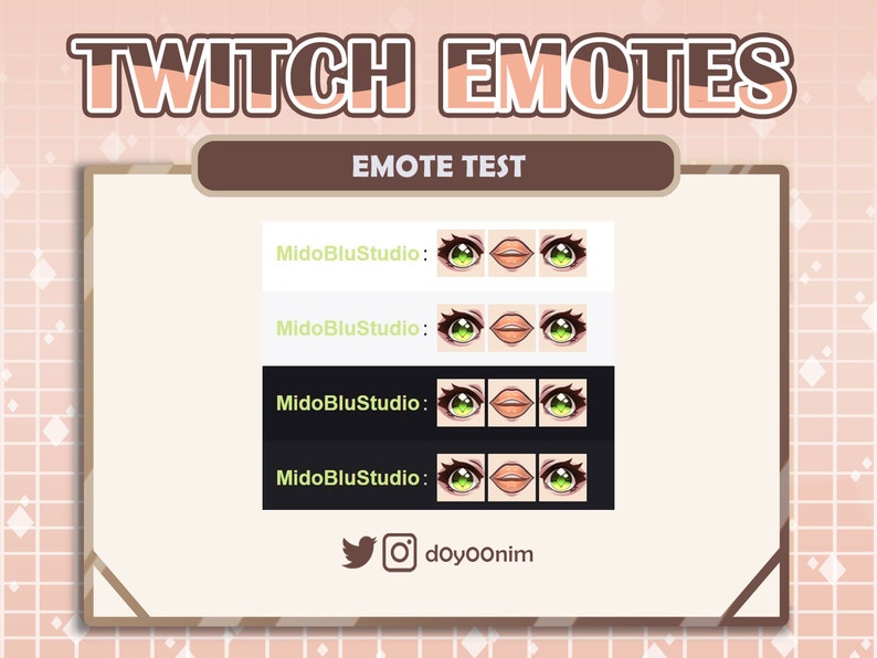 Twitch Meme Emote (3) | Green Eyes, Fair Skin | Discord Emote | Emotes ...