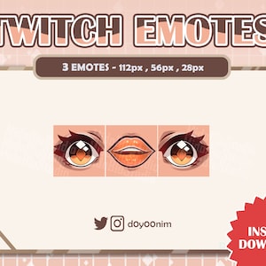 Twitch Meme Emote (3) | Brown Eyes, Brown Skin | Discord Emote | Emotes ...
