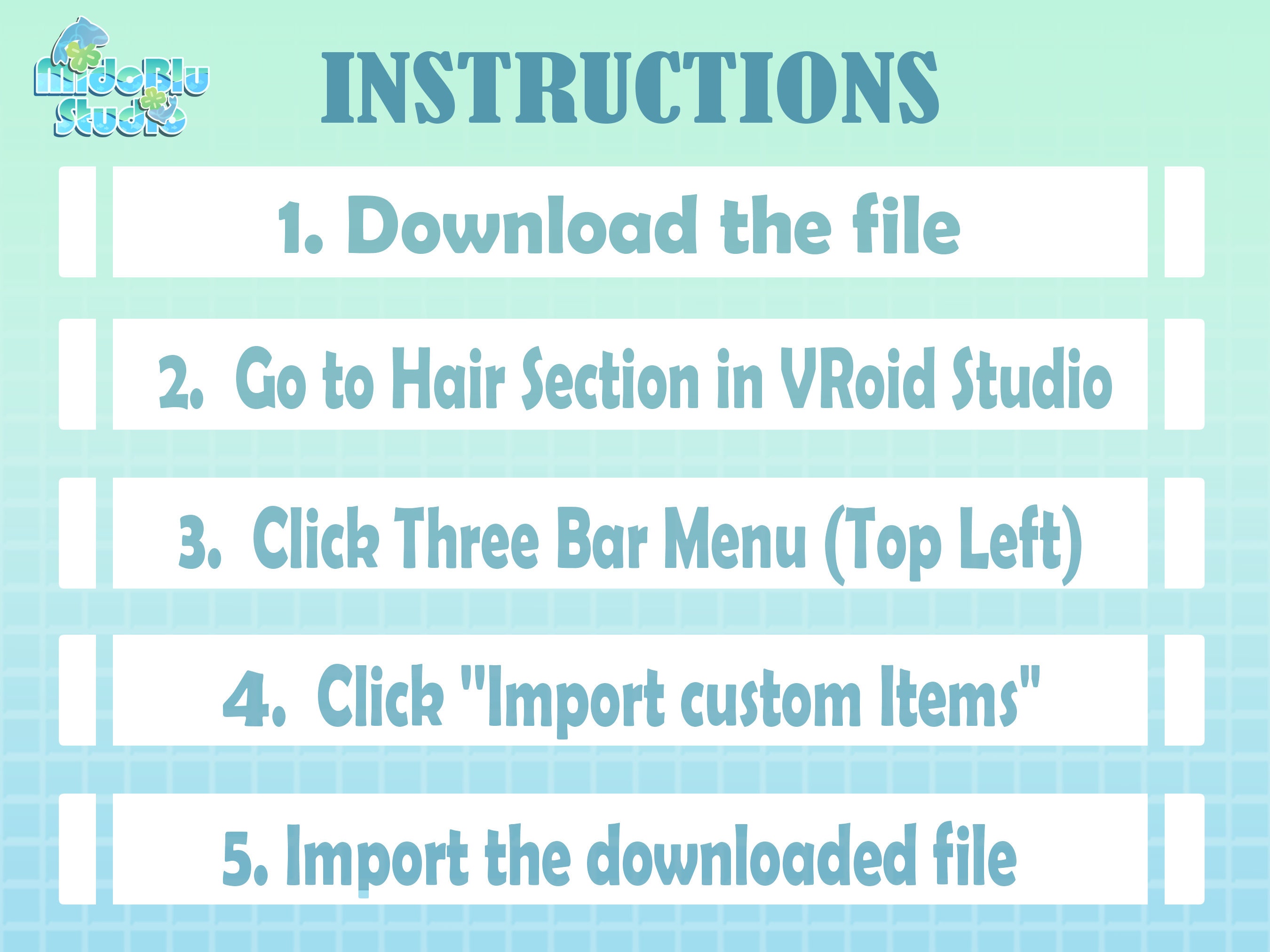 Red Mushroom Hat With Hair Vroid Hair Preset Custom Item Vroid Studio ...