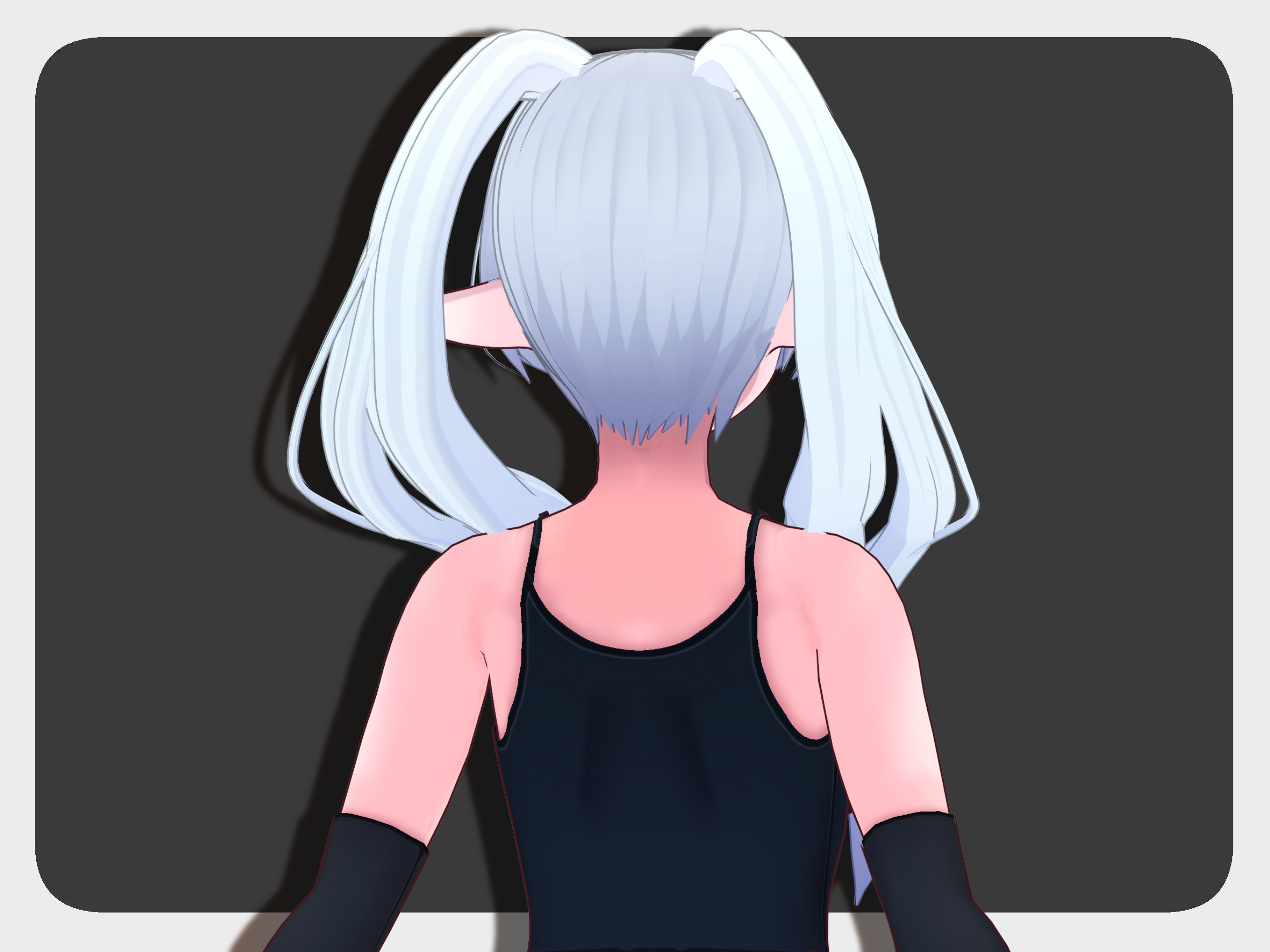 Frieren Hairstyle Vroid Hair Preset Custom Item Vroid Studio Ready-to ...
