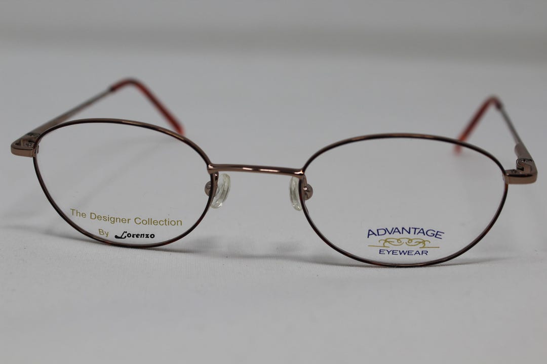 Vintage NOS Advantage Eyewear Mod Celebrate Metal Eyeglasses Frames - Etsy