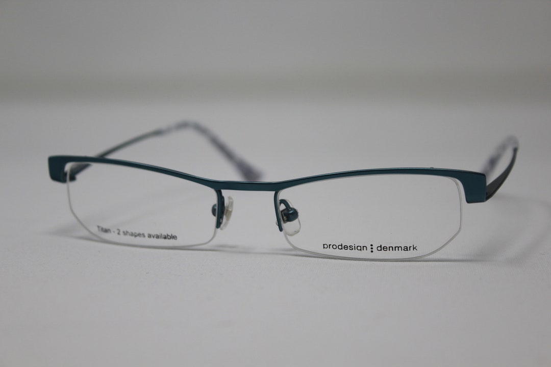 Vintage NOS Prodesign Denmark Eyewear Mod. 1330 Titanium Eyeglasses ...