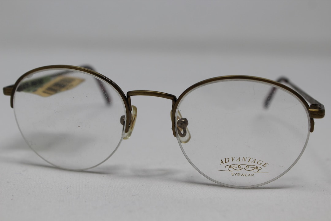 Vintage NOS Advantage Eyewear Mod 9472 Metal Eyeglasses Frames - Etsy