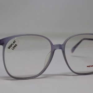 Vintage NOS Menrad Eyewear Mod 864 Purple Plastic Eyeglasses Frames - Etsy