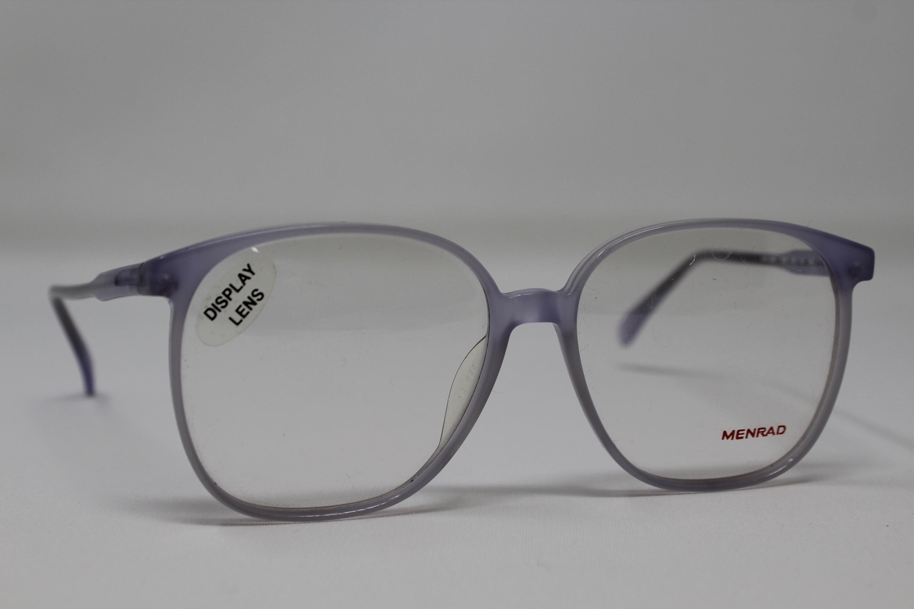 Vintage NOS Menrad Eyewear Mod 864 Purple Plastic Eyeglasses Frames - Etsy