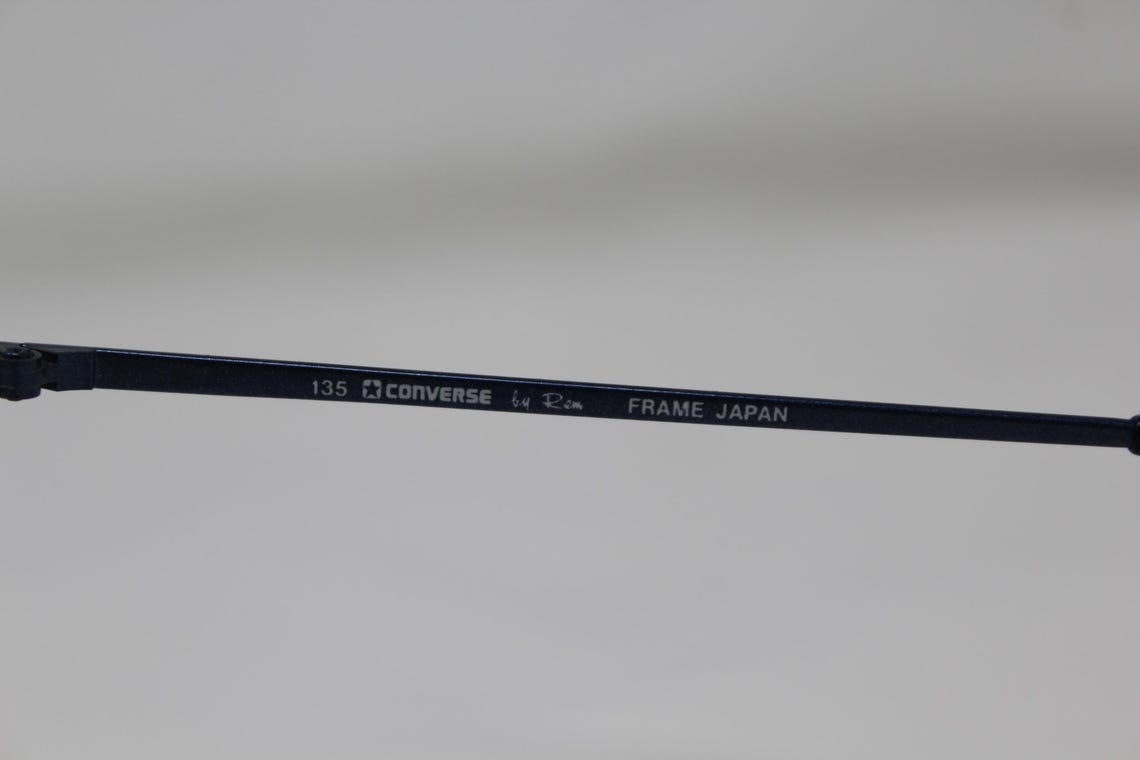 Vintage NOS Converse Mod Volley Blue Plastic Eyeglasses Frames - Etsy