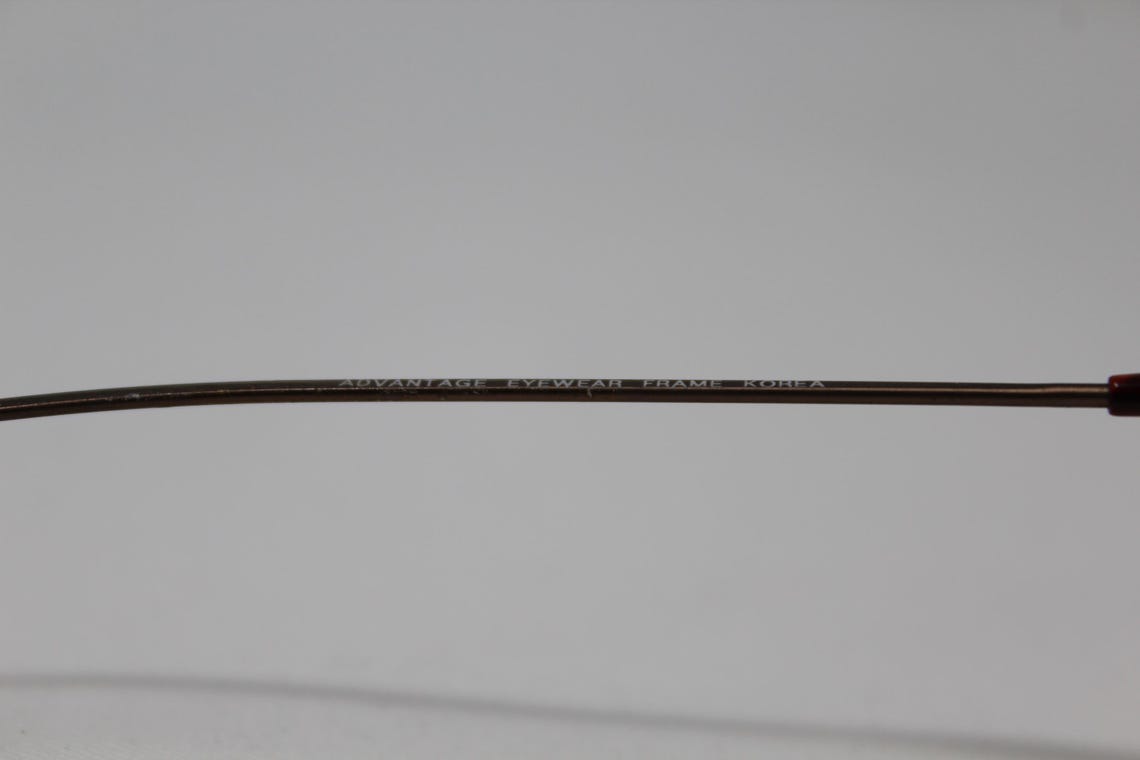 Vintage NOS Advantage Eyewear Mod Retro Metal Eyeglasses Frames - Etsy