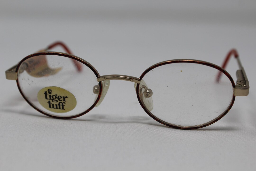 Vintage NOS Tiger Tuff Advantage Eyewear Mod 96424 Metal Eyeglasses ...