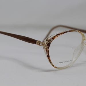 Vintage NOS Blue Ribbon by Marchon Mod BR 14 Brown Plastic Eyeglasses ...