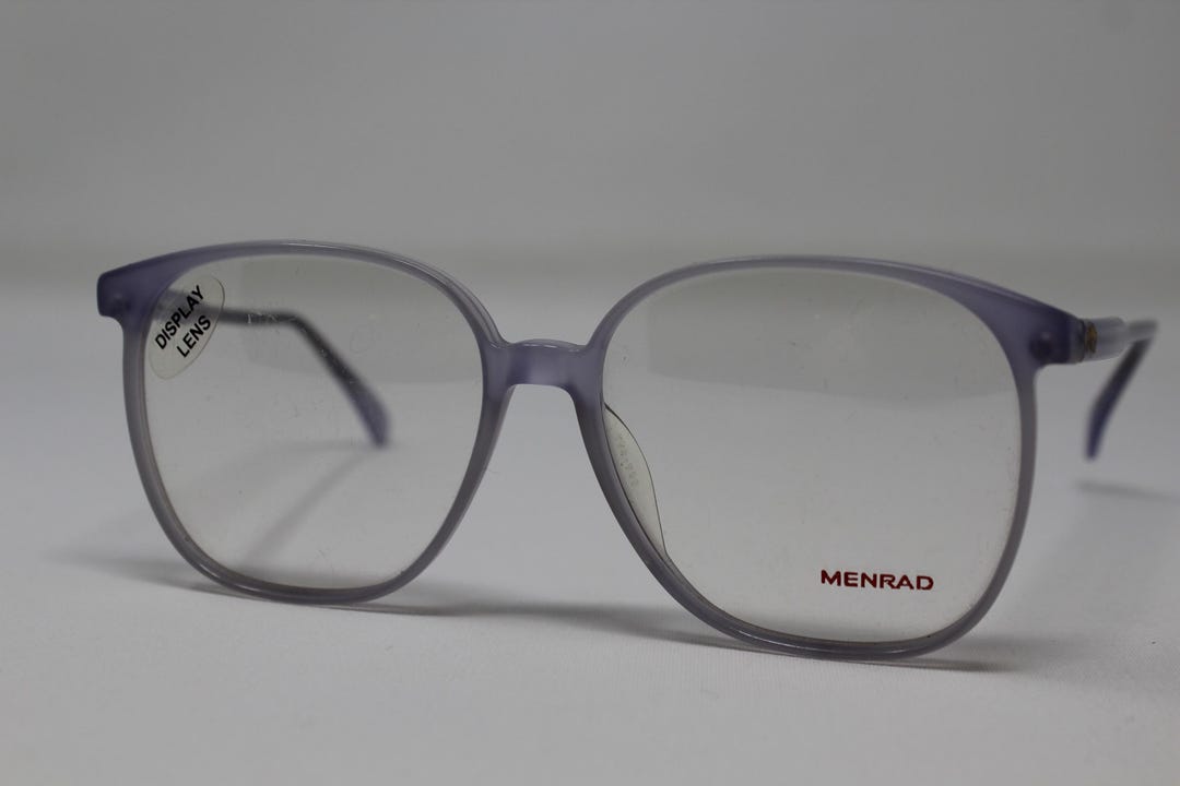 Vintage NOS Menrad Eyewear Mod 864 Purple Plastic Eyeglasses Frames - Etsy