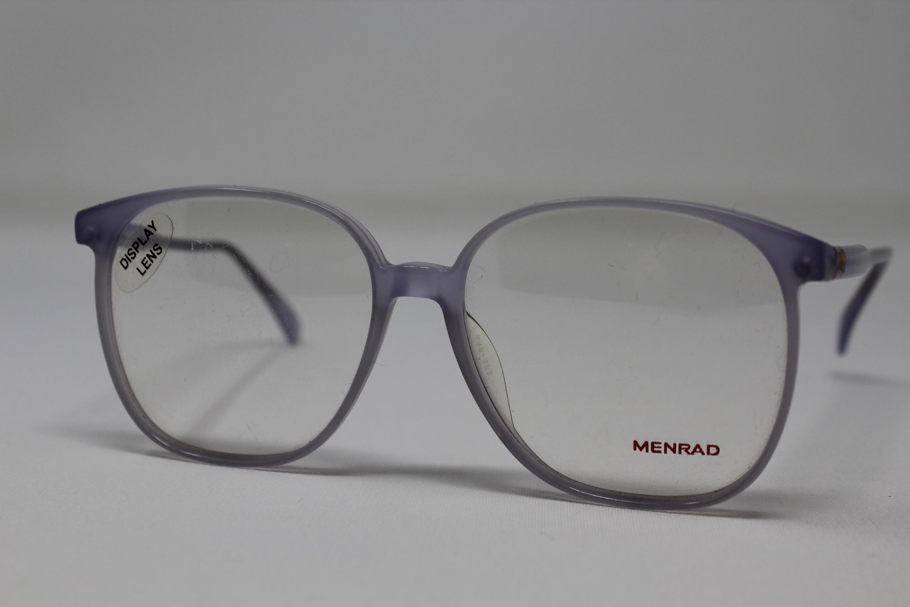 Vintage NOS Menrad Eyewear Mod 864 Purple Plastic Eyeglasses Frames - Etsy