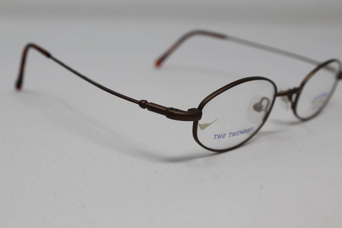 Vintage NOS Advantage Eyewear Mod Retro Metal Eyeglasses Frames - Etsy