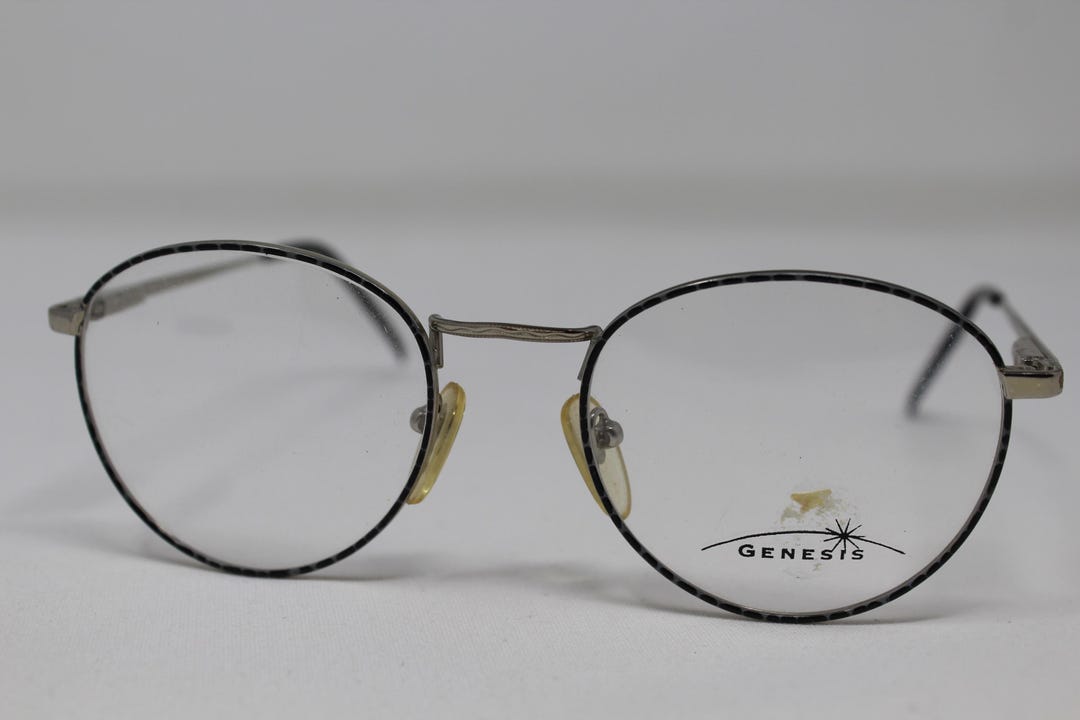 Vintage NOS Genesis Eyewear Mod 2435 Metal Eyeglasses Frames - Etsy