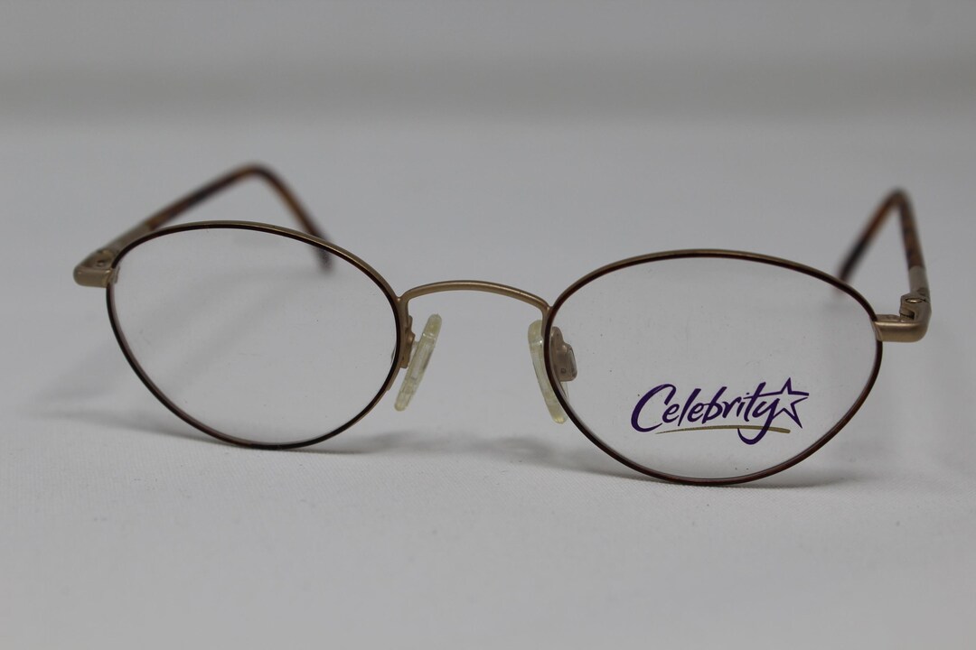 Vintage NOS Altair Celebrity Eyewear Celebrity 11 Metal Eyeglasses ...