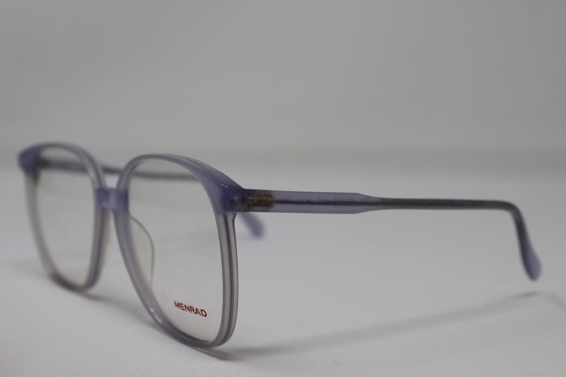 Vintage NOS Menrad Eyewear Mod 864 Purple Plastic Eyeglasses Frames - Etsy