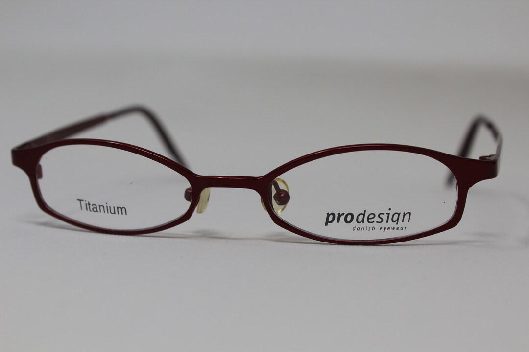 Vintage NOS Prodesign Denmark Eyewear Mod. 2220 Titanium Eyeglasses ...
