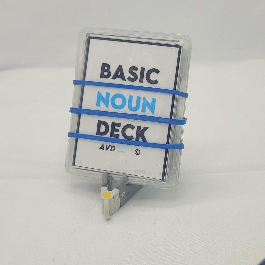 Autism Noun Deck (DIGITAL DOWNLOAD) | Receptive & Expressive Labeling ...