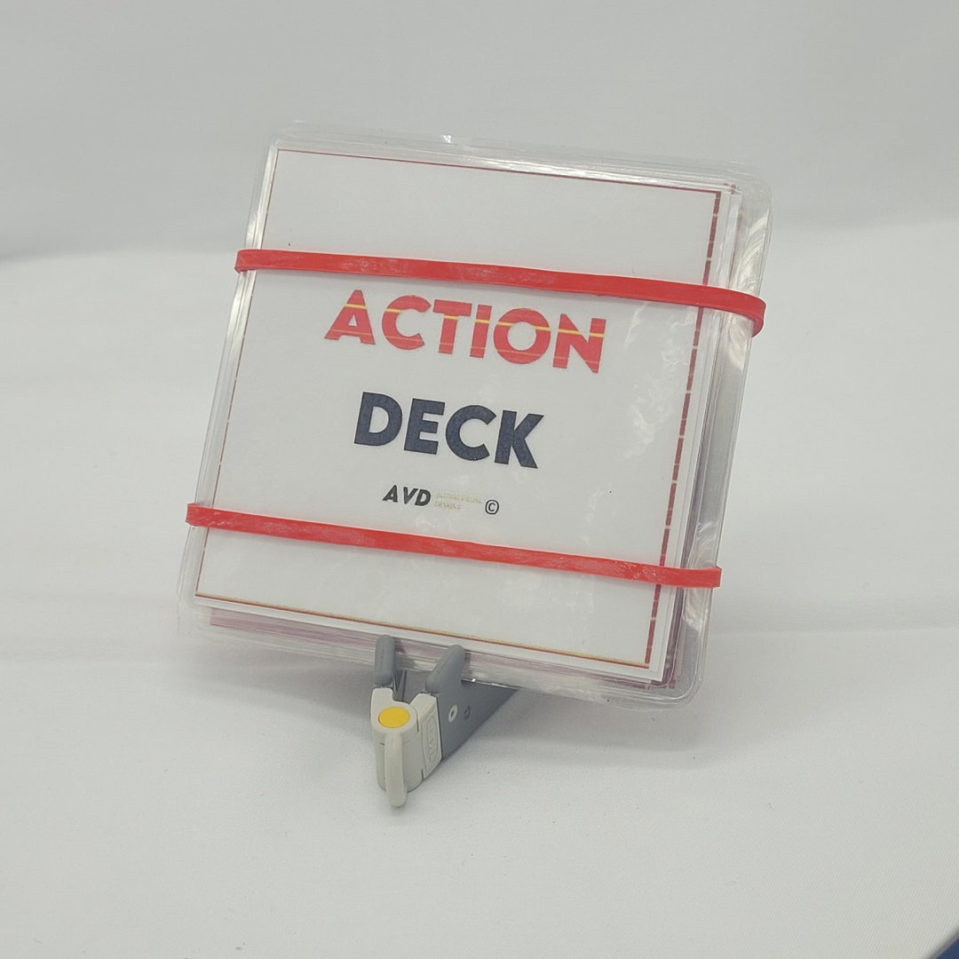 Autism Action Deck (DIGITAL DOWNLOAD) | Receptive Actions Deck ...