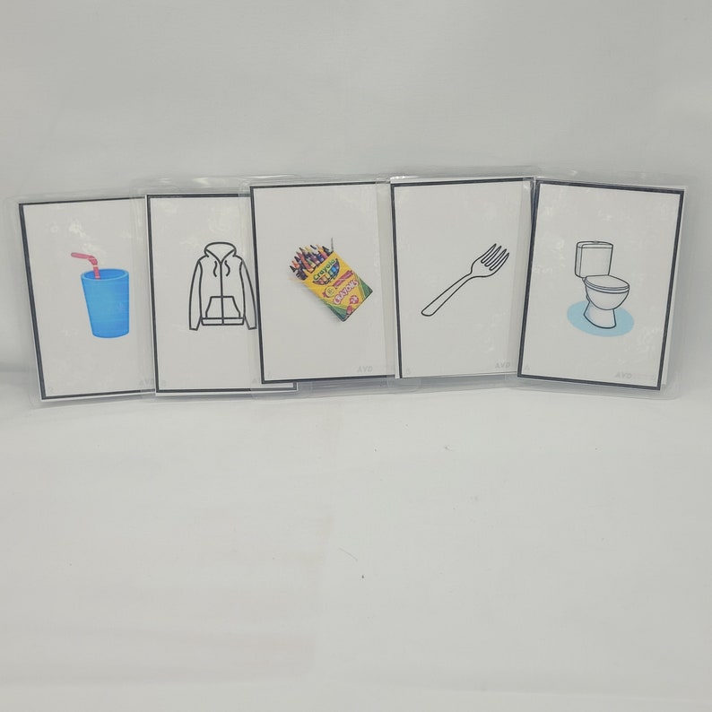 Autism Noun Deck (DIGITAL DOWNLOAD) | Receptive & Expressive Labeling ...