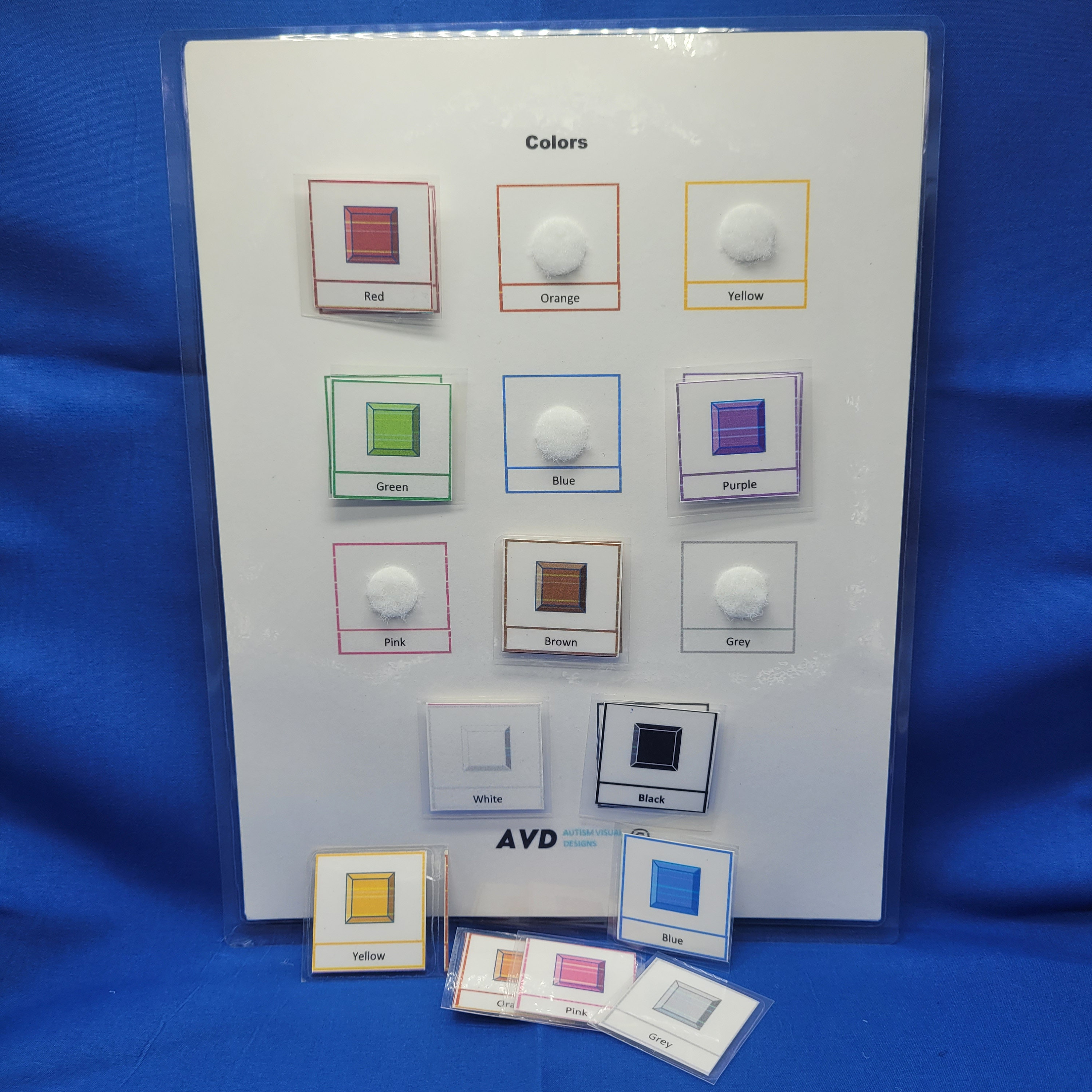 Autism PECS Pages colors & Shapes DIGITAL DOWNLOAD Non-verbal Autism ...