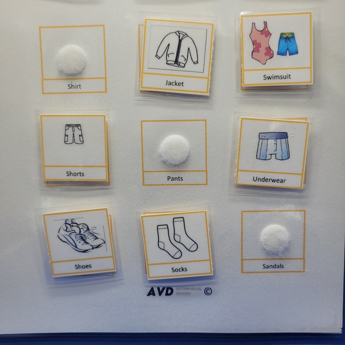 Autism PECS Pages (clothes & Body Parts) DIGITAL DOWNLOAD | Non-verbal ...