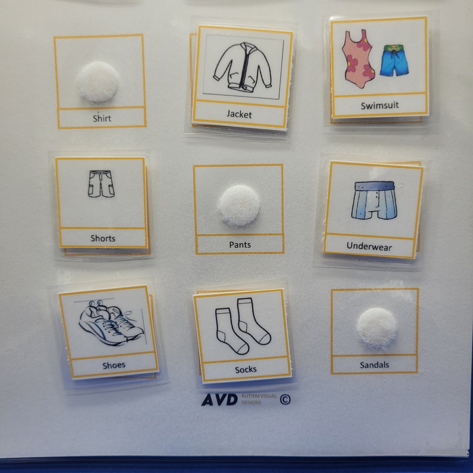 Autism PECS Pages (clothes & Body Parts) DIGITAL DOWNLOAD | Non-verbal ...