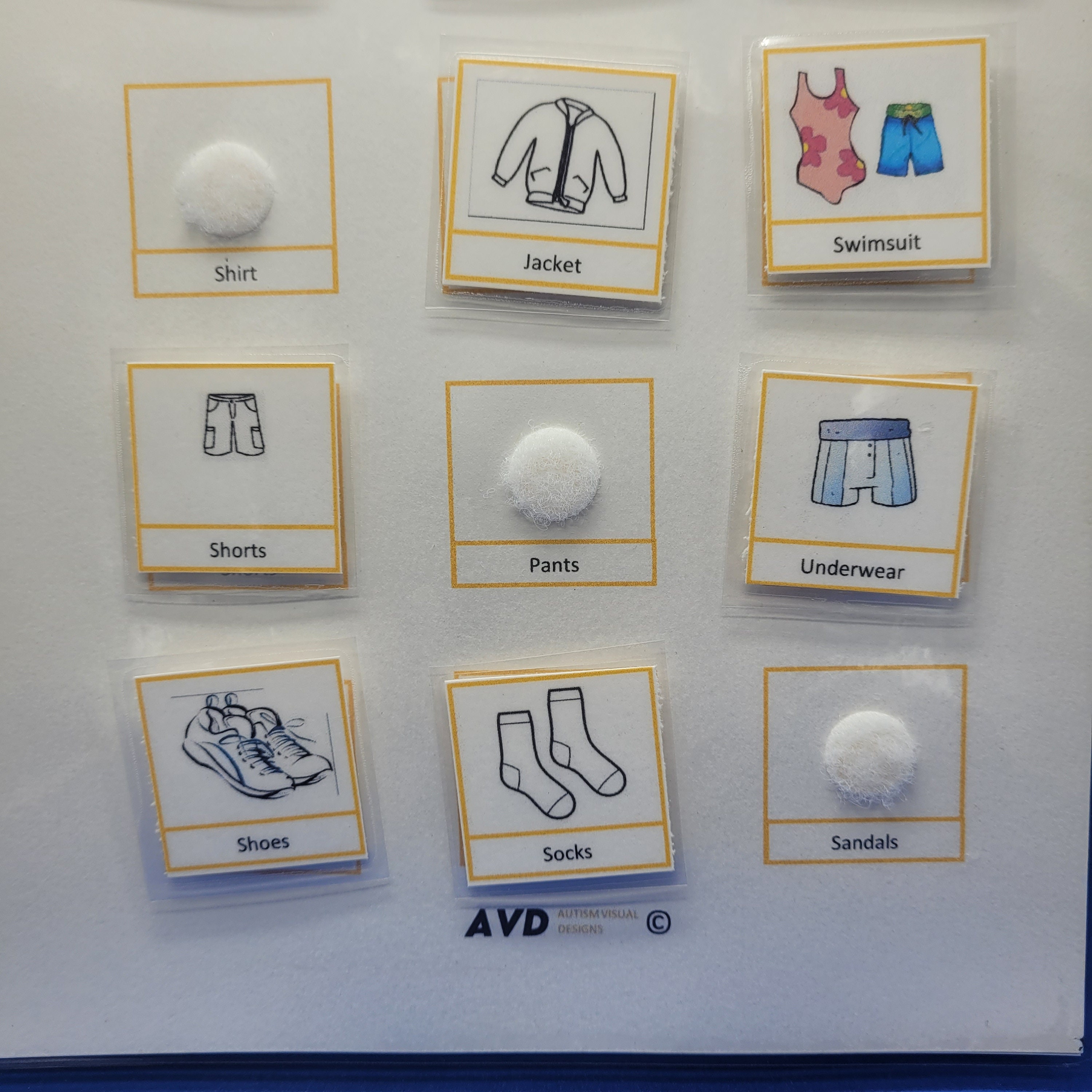 Autism PECS Pages (clothes & Body Parts) DIGITAL DOWNLOAD | Non-verbal ...