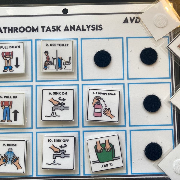 Bathroom Routine Board - Etsy