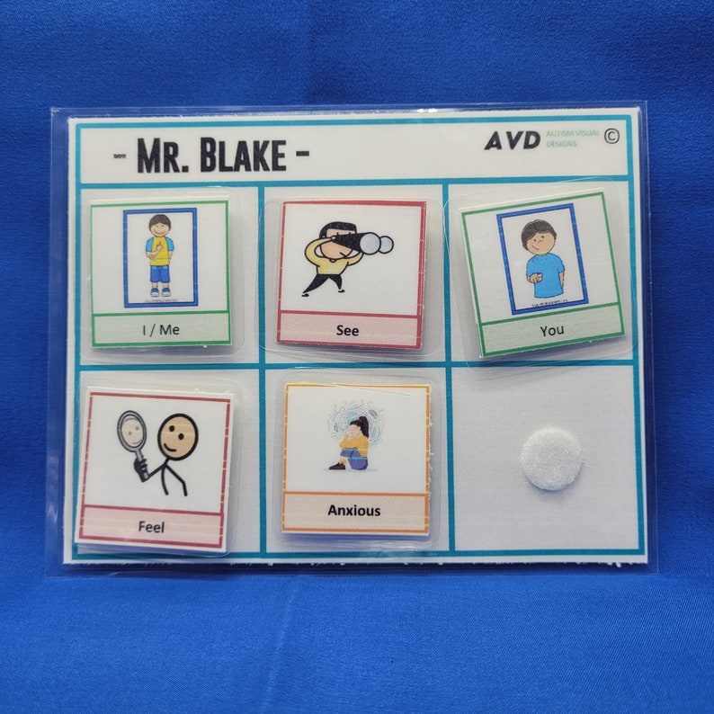 Autism Therapy PECS Pages (feelings & Supplies) (DIGITAL DOWNLOAD ...