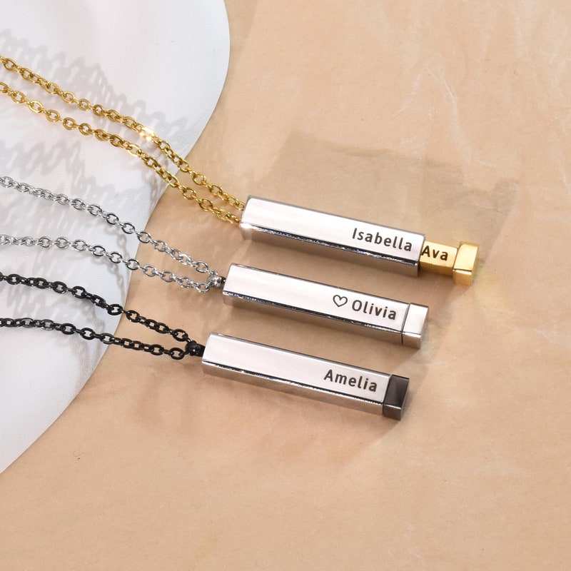 Secret Message Necklace - Etsy