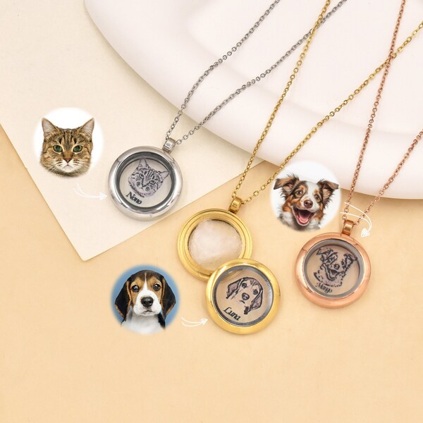 Pet Loss Necklace - Etsy