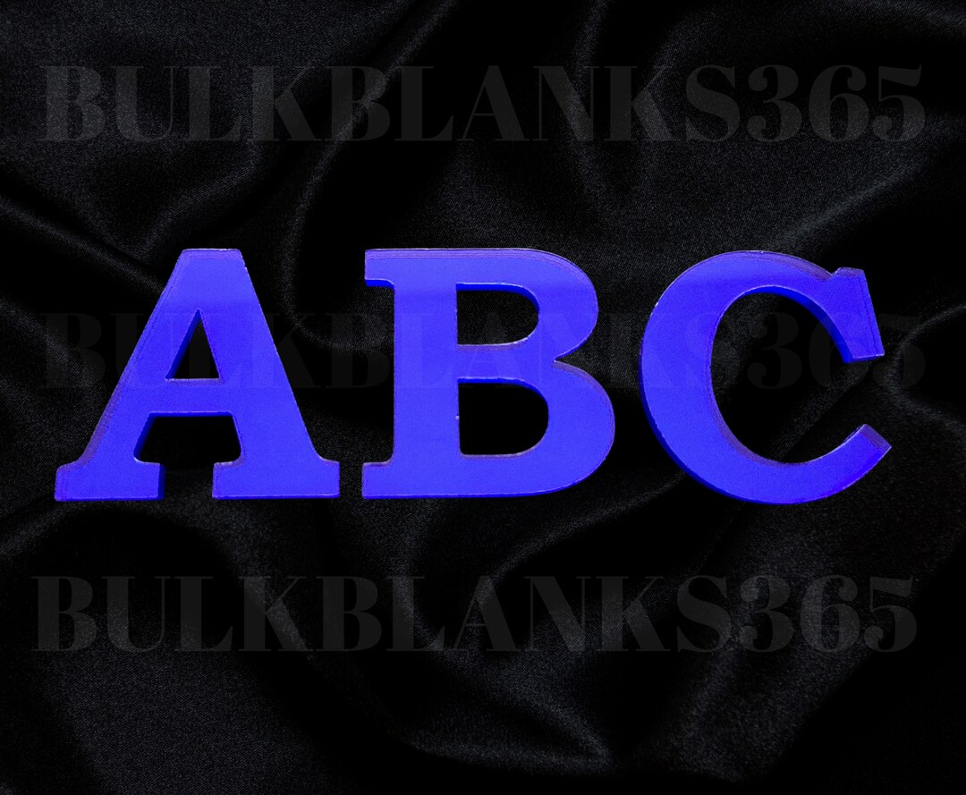 Mirror Letters - Acrylic Letters - Letters for Crafts - Business Sign ...