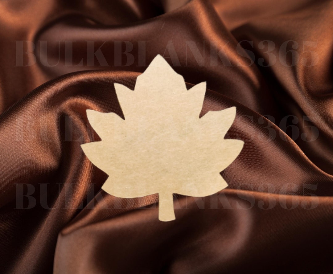 Fall Leaf Cutout, MULTIPLE SIZES, Fall Leaf Blank, Laser Cut, CLEAR ...